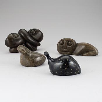 3 sculptures by Fanizani Akuda. - Bukowskis