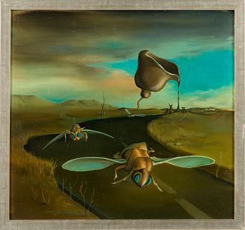 Kaj Alexander Järvenpää, oil on board, signed and dated-76. - Bukowskis