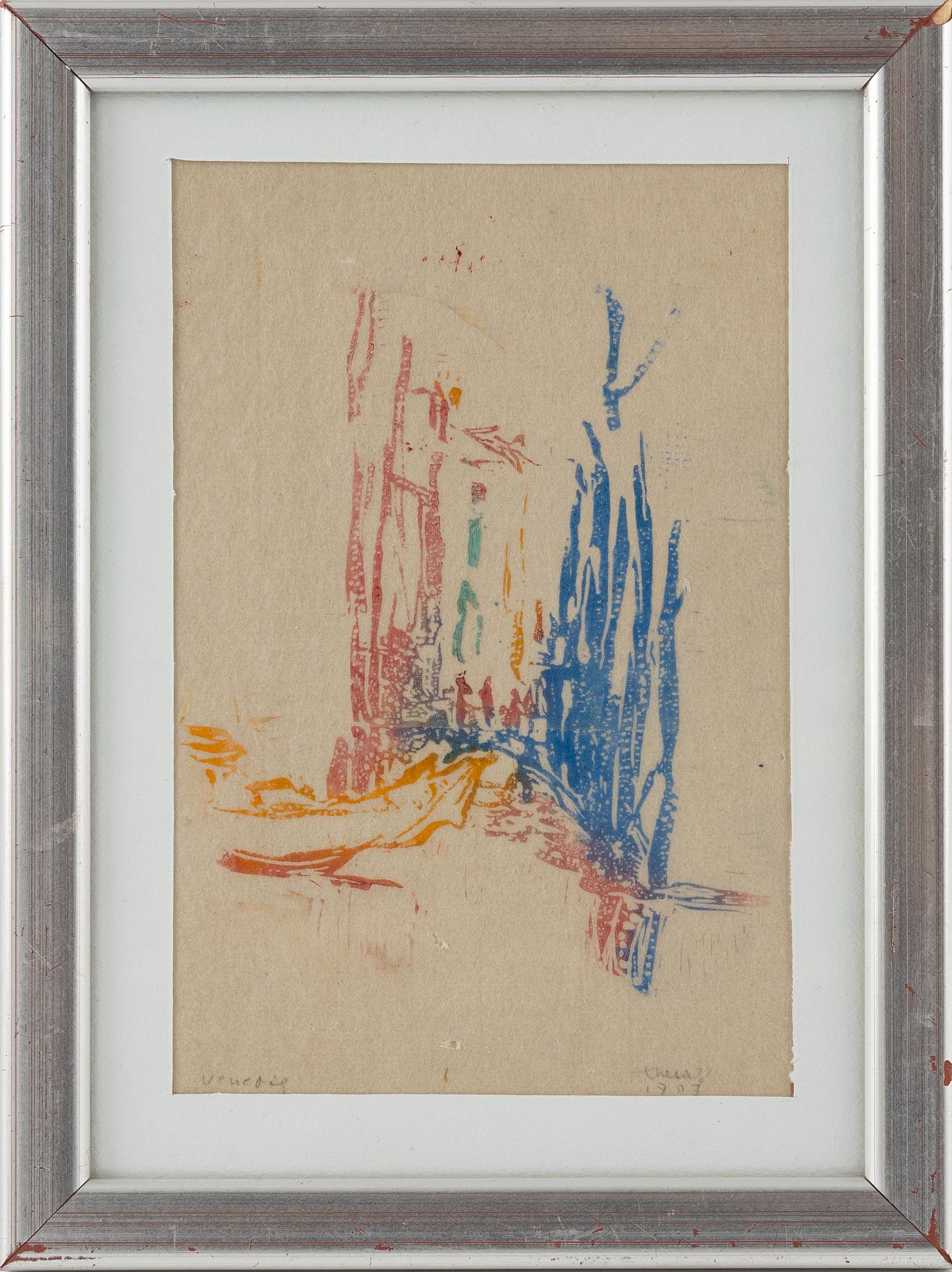 Ellen Thesleff, "Venedig". - Bukowskis