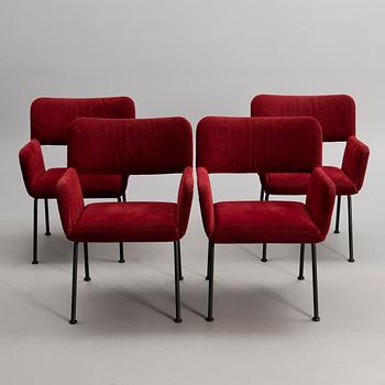 A SET OF FOUR L-32 MODERNO CHAIRS BY YRJÖ KUKKAPURO, 1970s. - Bukowskis