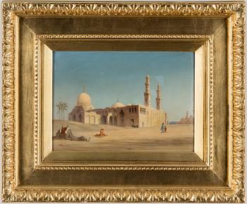 ROBERT MAGNUS CHEVALIER, oil on panel, signed. - Bukowskis