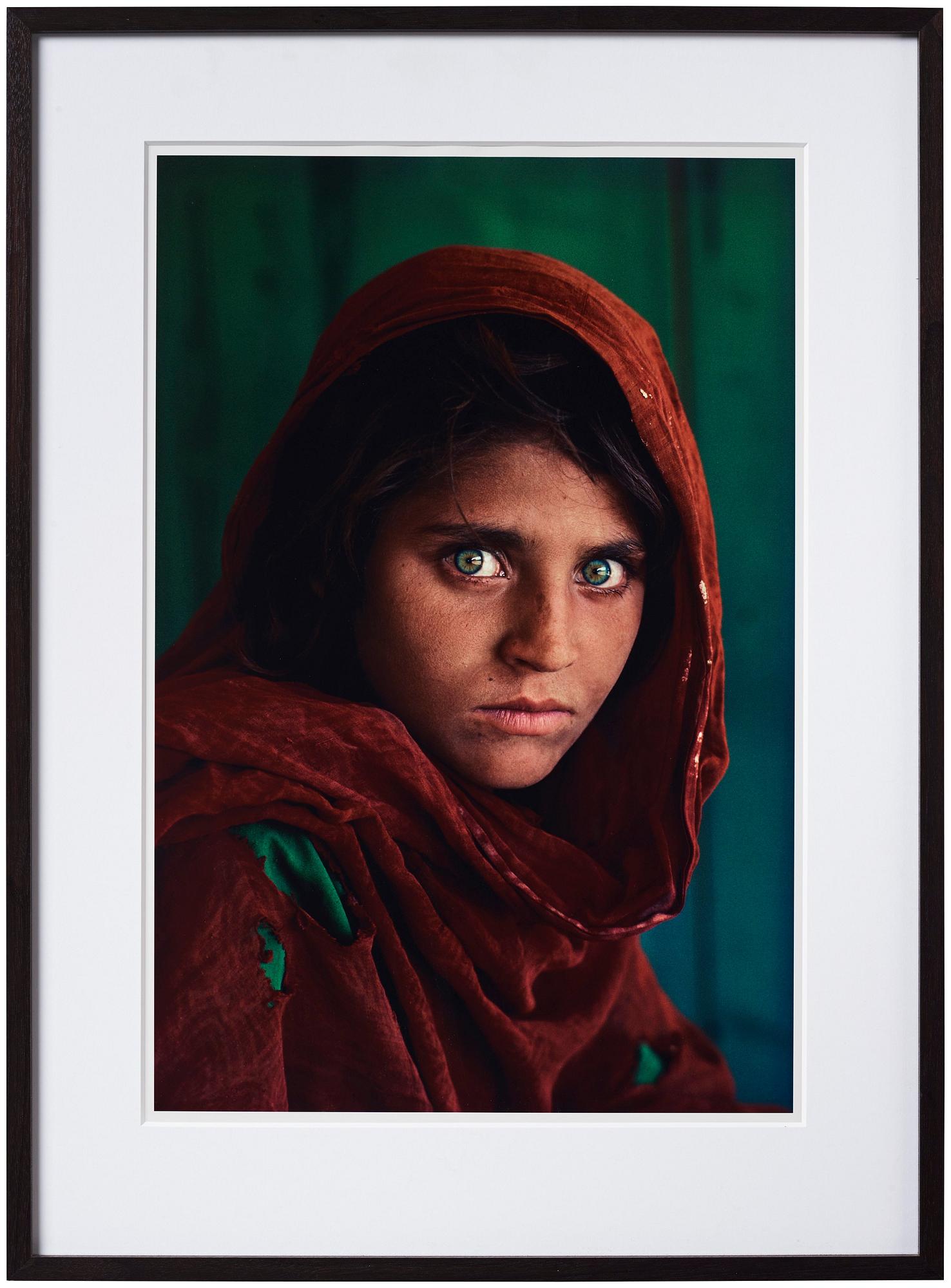 Steve McCurry, "Afghan girl", 1984. - Bukowskis