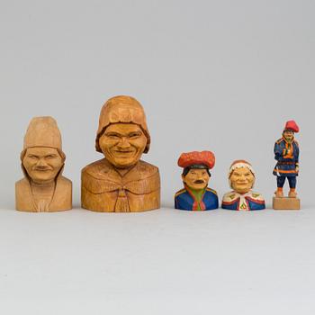 FIGURER, 5 st, Bengt Fransson. - Bukowskis