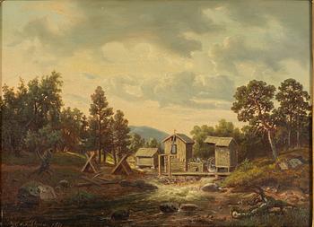 Carl August Fahlgren, Watermill. - Bukowskis