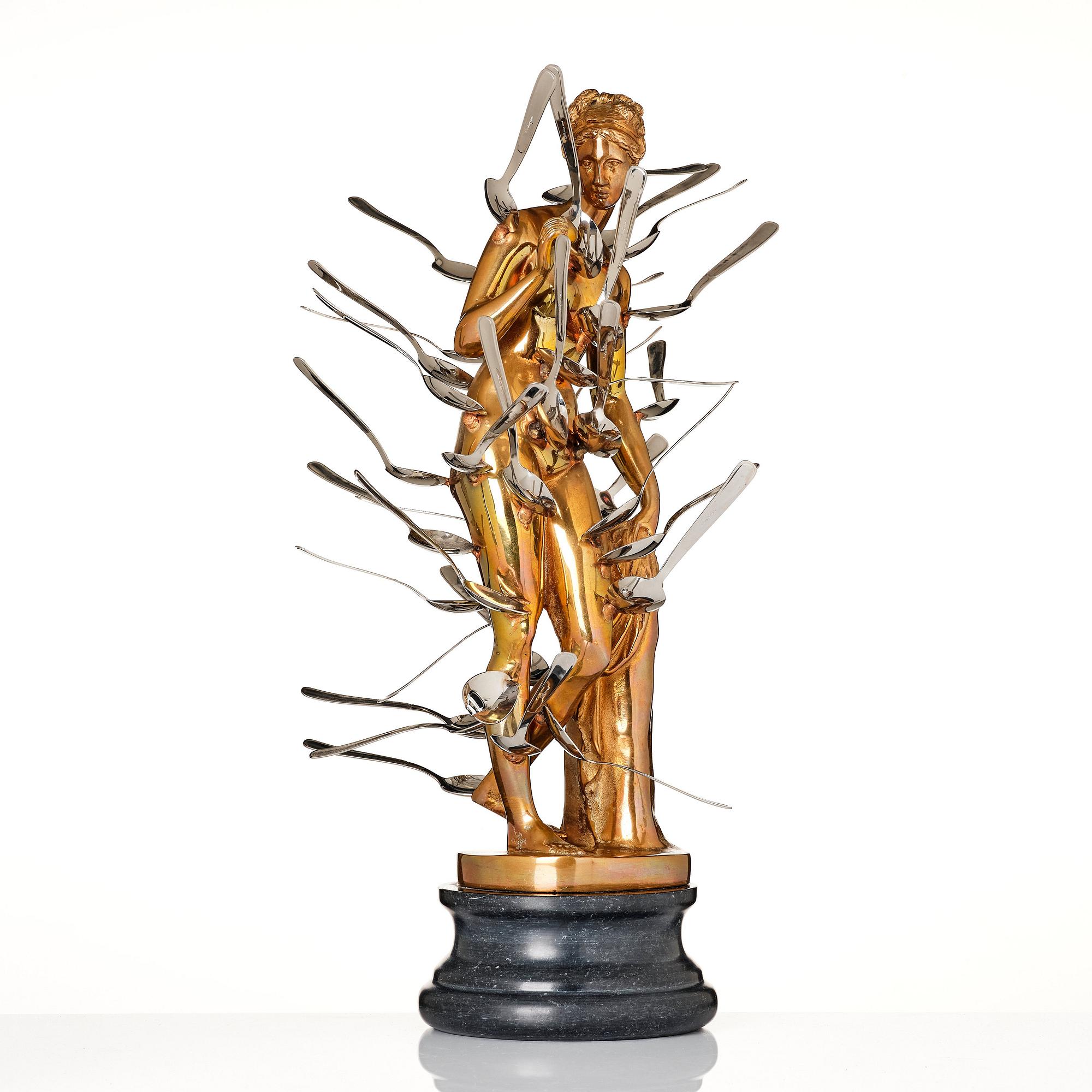 Arman (Armand Pierre Fernandez), "Venus aux Petits Cuilliers". - Bukowskis