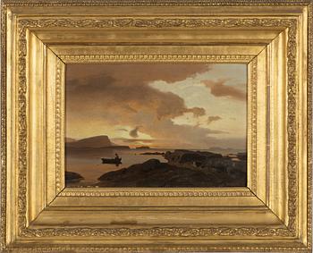 Axel Nordgren, oil on panel, signed. - Bukowskis