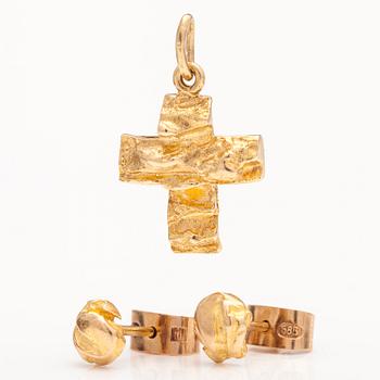 BJÖRN WECKSTRÖM, RIIPUS "Lapin risti" ja KORVAKORUPARI "Minihippu ...