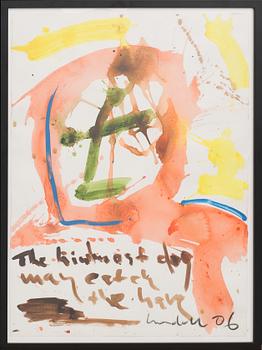 ULF LUNDELL, a signed and dated mixed media. - Bukowskis