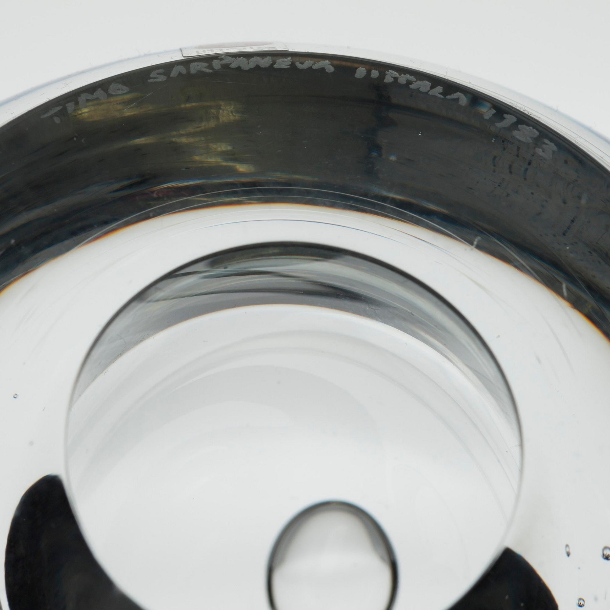 Timo Sarpaneva, A GLASS SCULPTURE. - Bukowskis