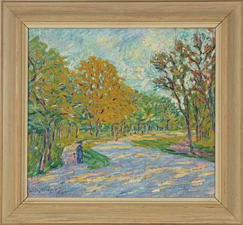 Wilhelm Wieger, oil on canvas, signed and dated 1919. - Bukowskis