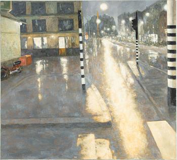 Lennart Olausson, Street Scene. - Bukowskis