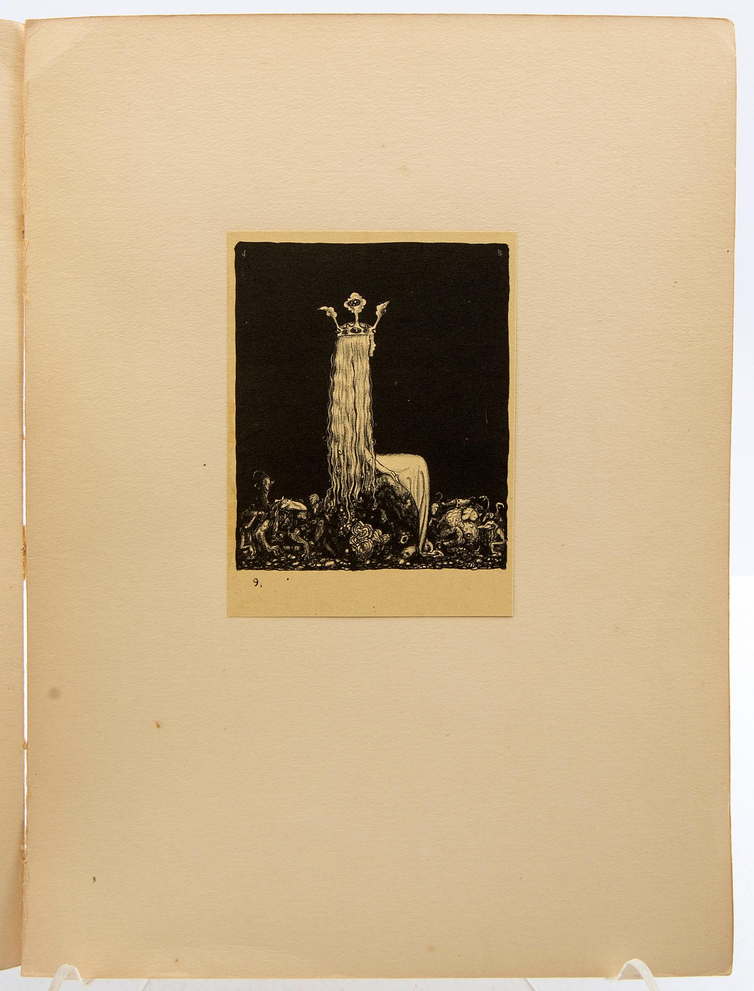 John Bauer, "Troll" tio litografier i mapp. - Bukowskis