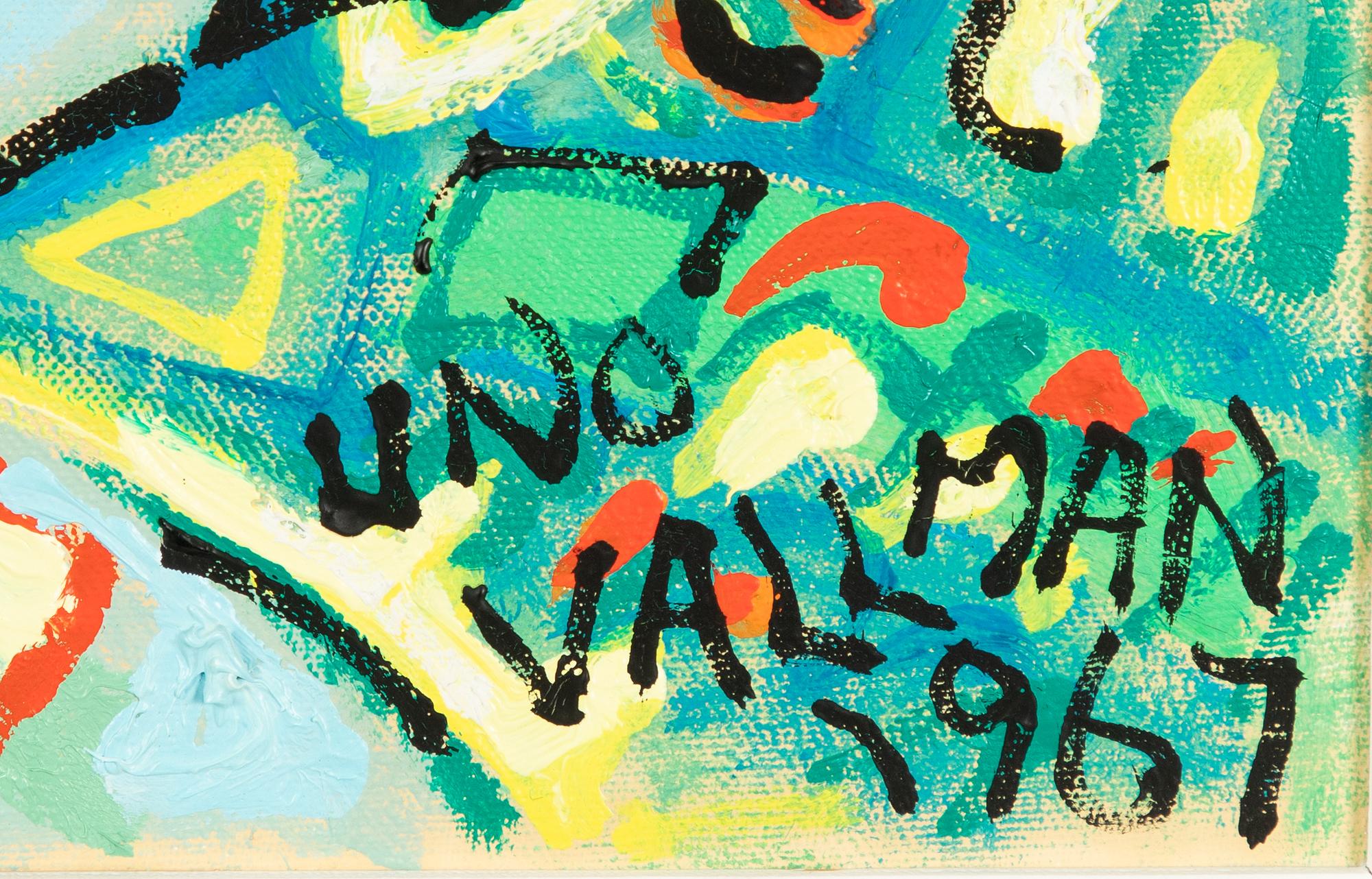 Uno Vallman, Mountain Landscape. - Bukowskis