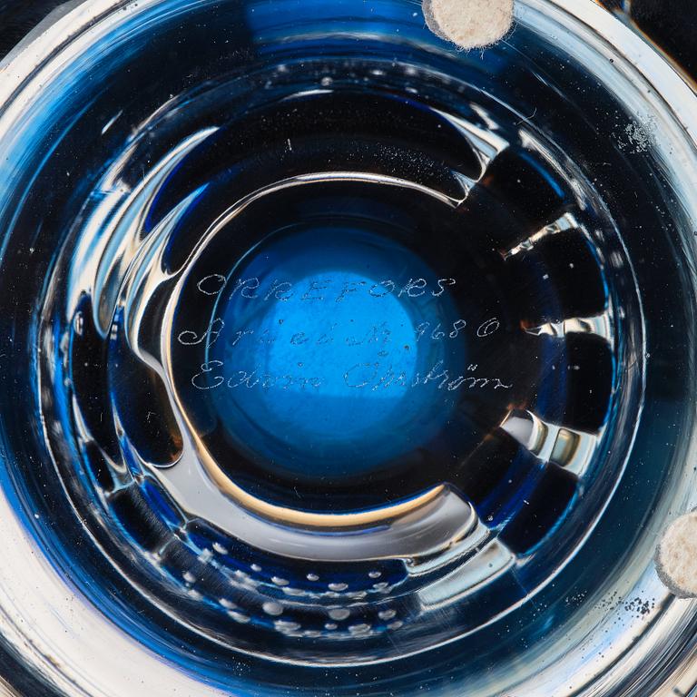 Edvin Öhrström, an "Assyrisk Prinsessa" (Assyrian Princess) ariel glass ...