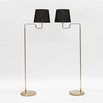 Golvlampor, ett par, Reijmyre armaturfabrik, 1900-talets senare del ...