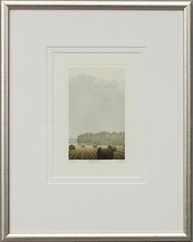 ESA RIIPPA, etsning, numr. X/XXV, sign. - Bukowskis