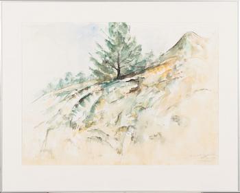 Aimo Kanerva, akvarell, signerad och daterad 30.9. -85. - Bukowskis