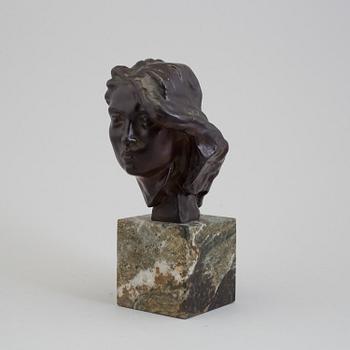 JOHN LUNDQVIST,brons, skulptur, signerad. - Bukowskis