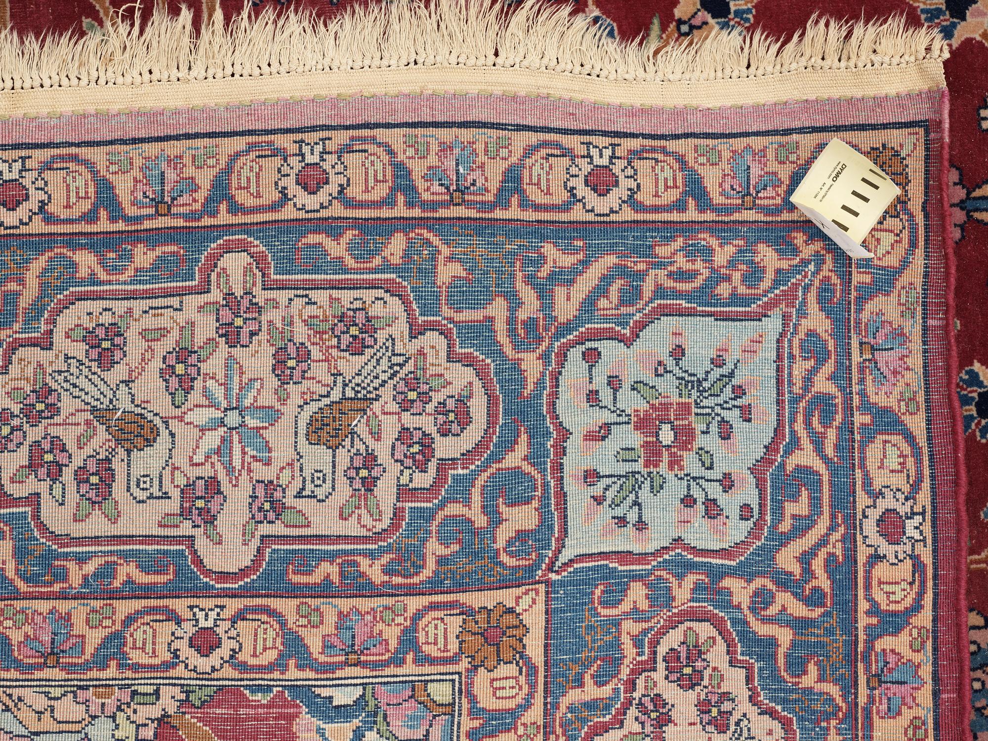 SEMI-ANTIQUE KASHAN so called Dabir. - Bukowskis