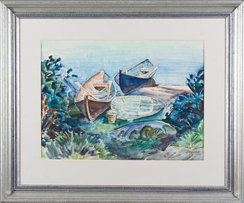 VERNER THOMÉ, akvarell, signerad och daterad 1943. - Bukowskis