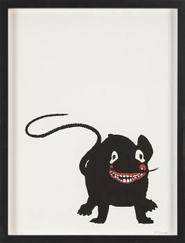 Makode Linde, lithograph in colours, signed Makode and numbered 71/120 ...