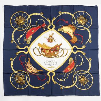 Hermès, scarf, "Springs". - Bukowskis