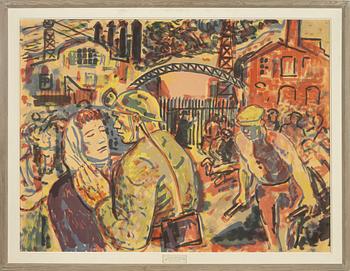 Albin Amelin, "Gruvkatastrofen", - Bukowskis