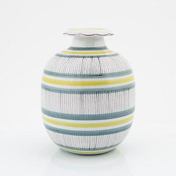 Stig Lindberg, an earthenware vase, Gustavsberg Studio. - Bukowskis
