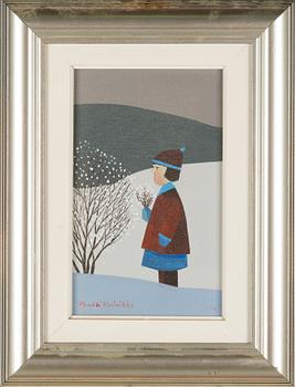 Pentti Koivikko, oil on canvas laid on board, signed and dated -02 ...
