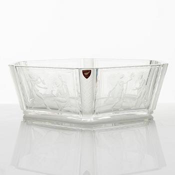 Simon Gate, bowl, Orrefors. - Bukowskis