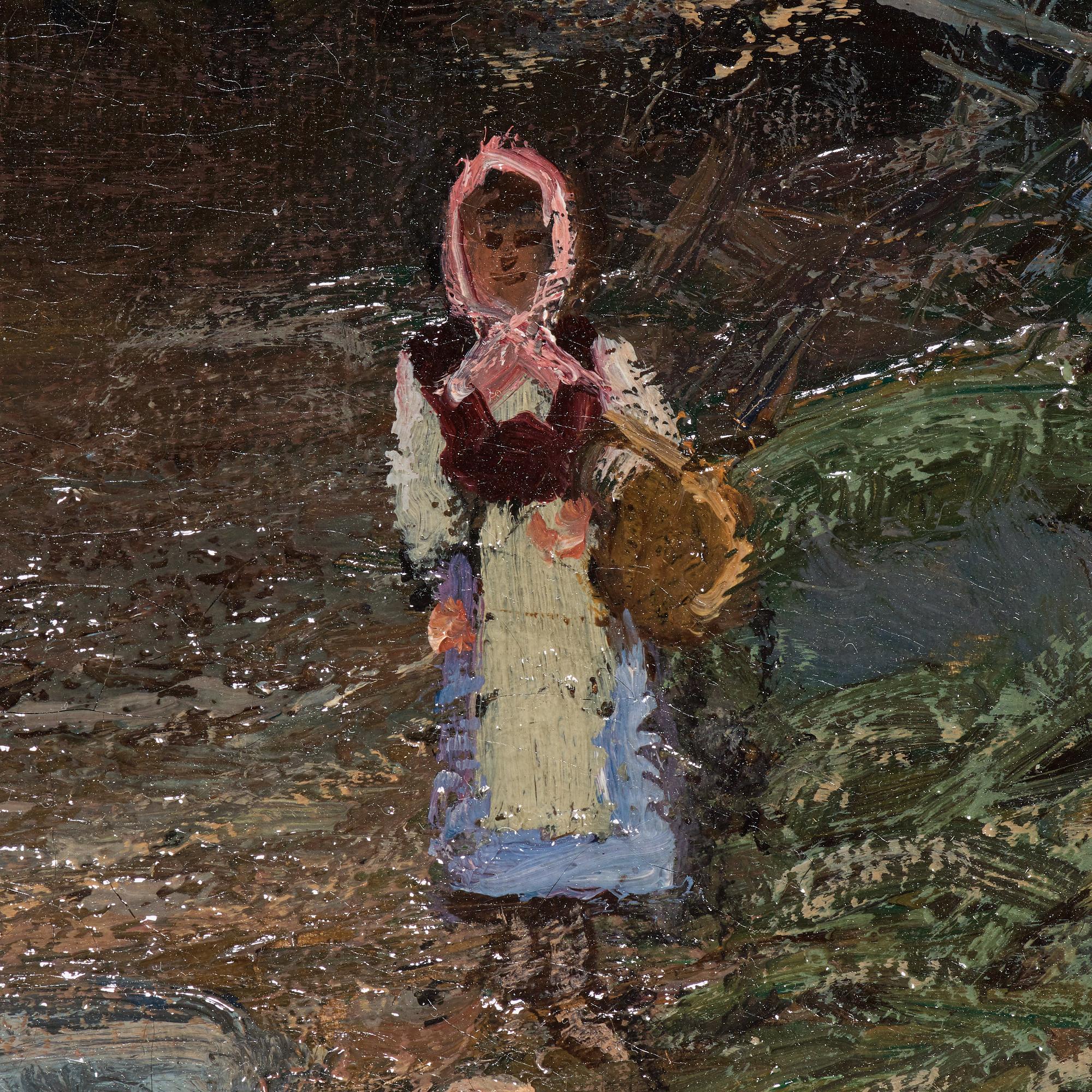 JOHAN "JOHN" KINDBORG, Oil on canvas, signed and dated -83. - Bukowskis