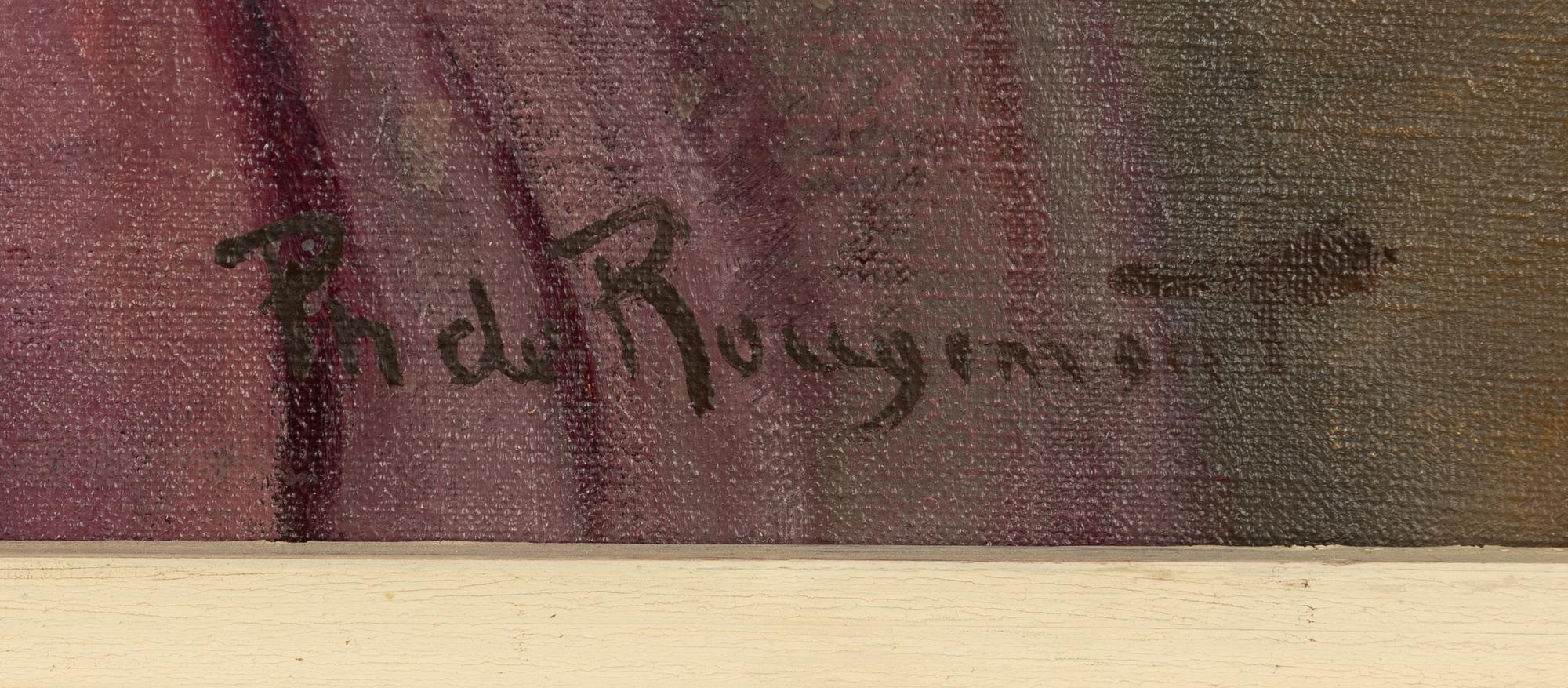 Philippe de Rougemont, Sittande modell. - Bukowskis