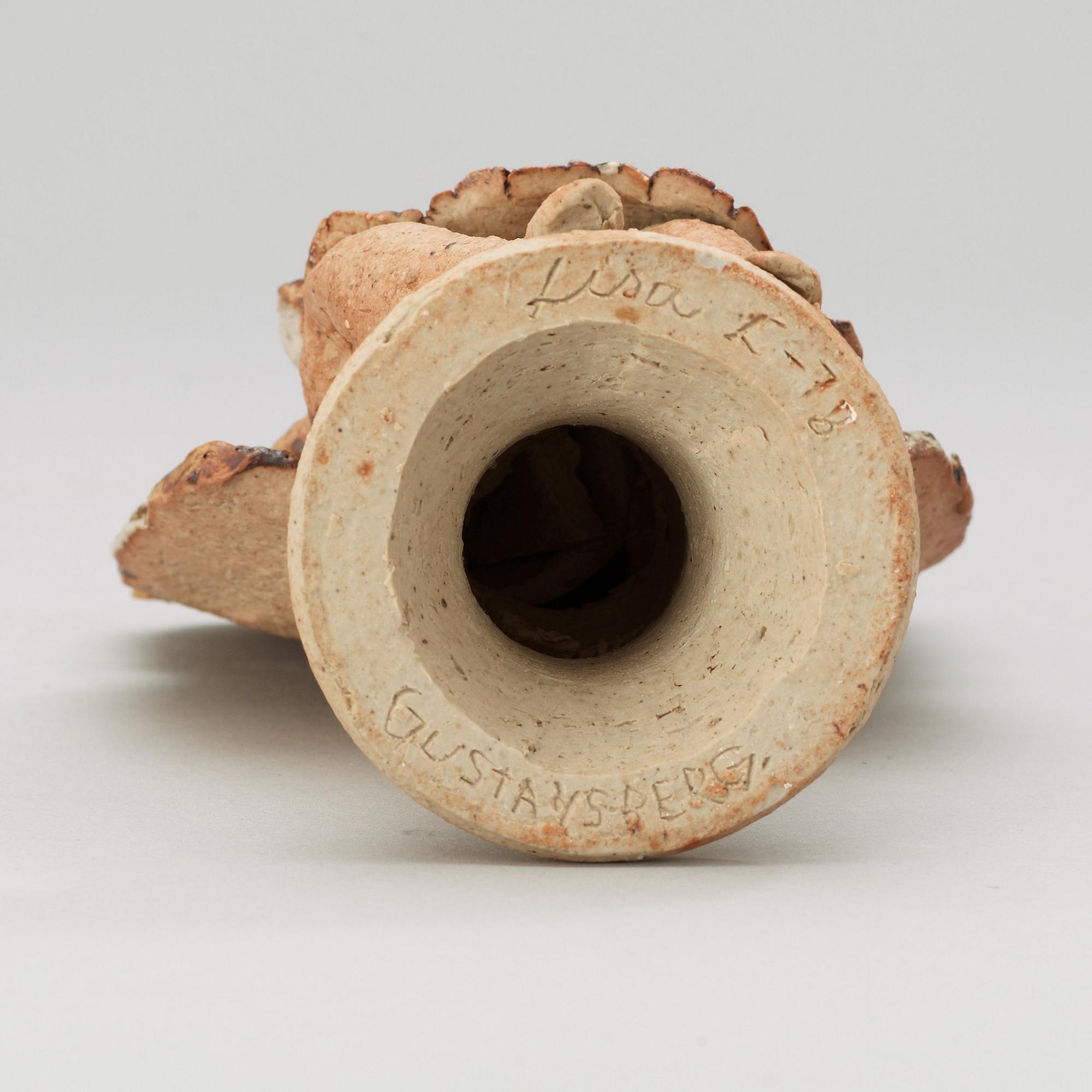 A unique Lisa Larson stoneware sculpture, Gustavsberg 1978. - Bukowskis