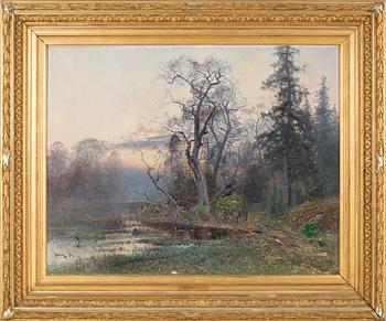 JOHAN "JOHN KINDBORG, olja på duk, signerad och daterad -90. - Bukowskis