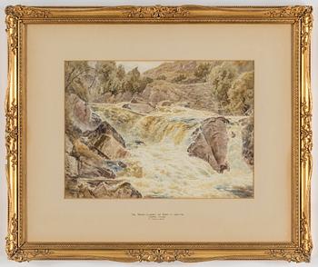 HERBERT MOXON COOK, akvarell, signed and dated 1878. - Bukowskis