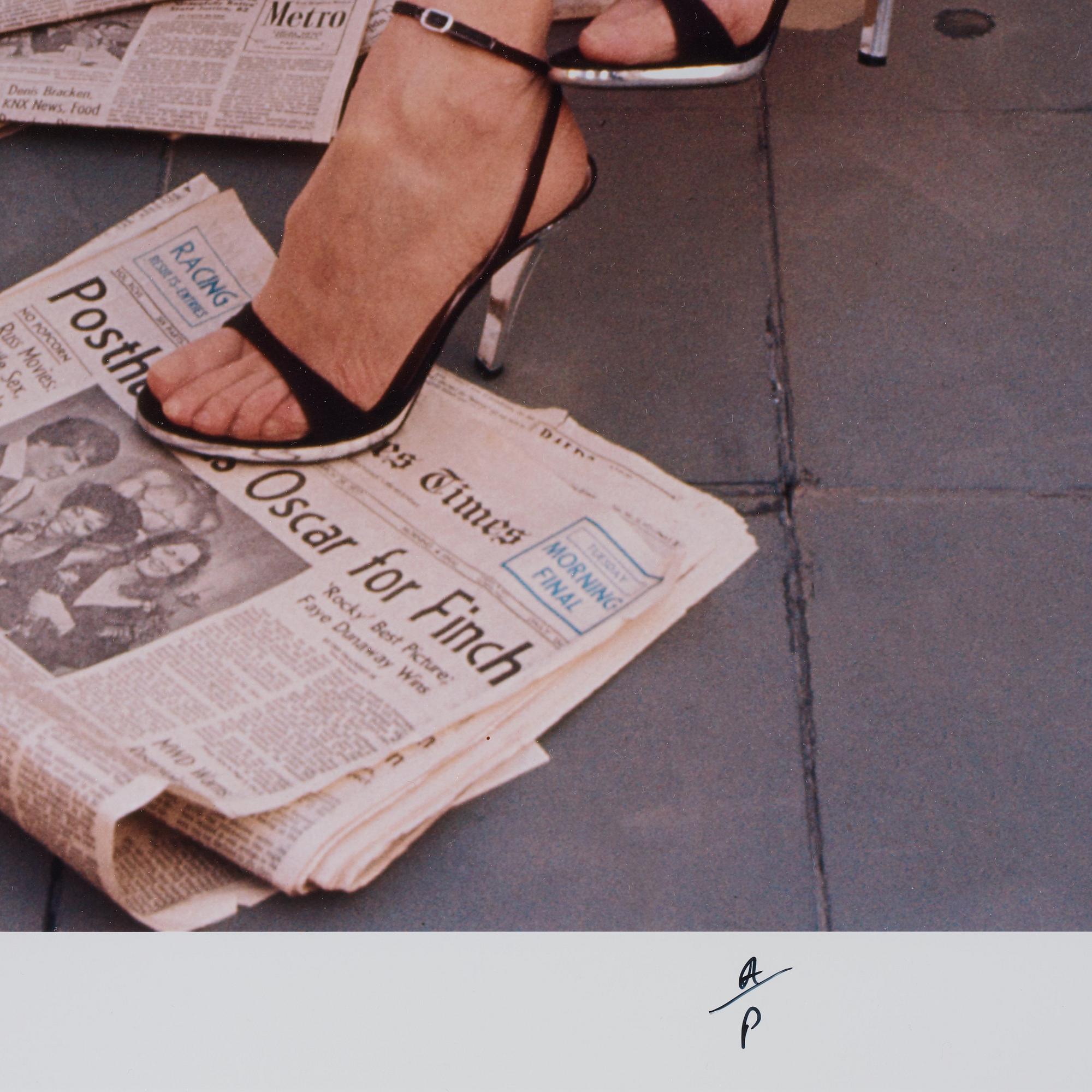 Terry O'Neill, 'Faye Dunaway, Hollywood, 1977'. - Bukowskis