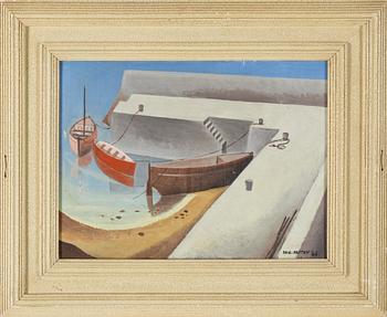 ERIC PATTON, Oil on paper-panel, signed and dated 1946. - Bukowskis