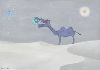 DAN PERRIN, oil on canvas, signed and dated 2000 à tergo. - Bukowskis