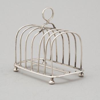 TOASTRACK, silver, Jacob Berman, London, 1898. - Bukowskis