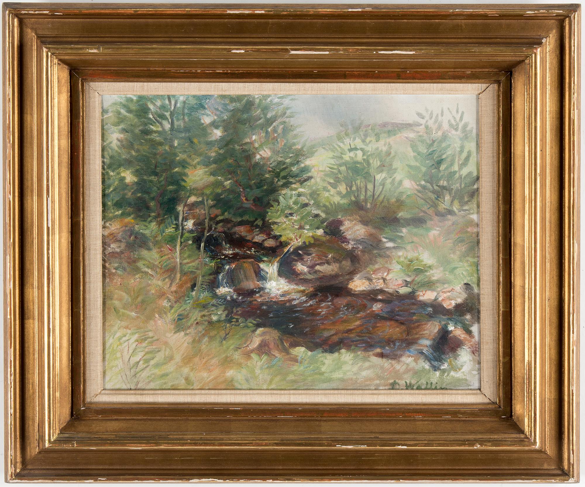 DAVID WALLIN, olja på duk, signerad. - Bukowskis