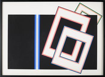 PETER FREUDENTHAL, färglitografi, signerad, daterad 1983 och numrerad ...