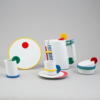 A 15 piece 'Color' coffee service by Marcell Morandini, for Rosenthal ...