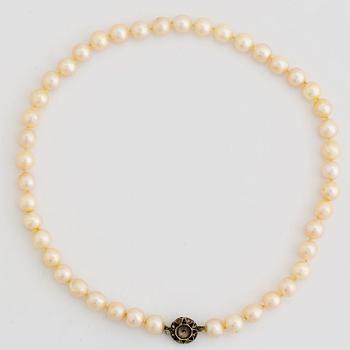 Cultured pearl necklace. - Bukowskis