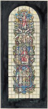 HUGO GEHLIN, Gouache and waterclour, signed. - Bukowskis