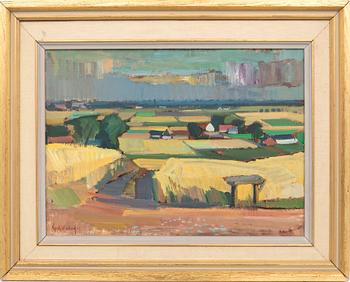 Gerhard Wihlborg, oil on panel signed. - Bukowskis