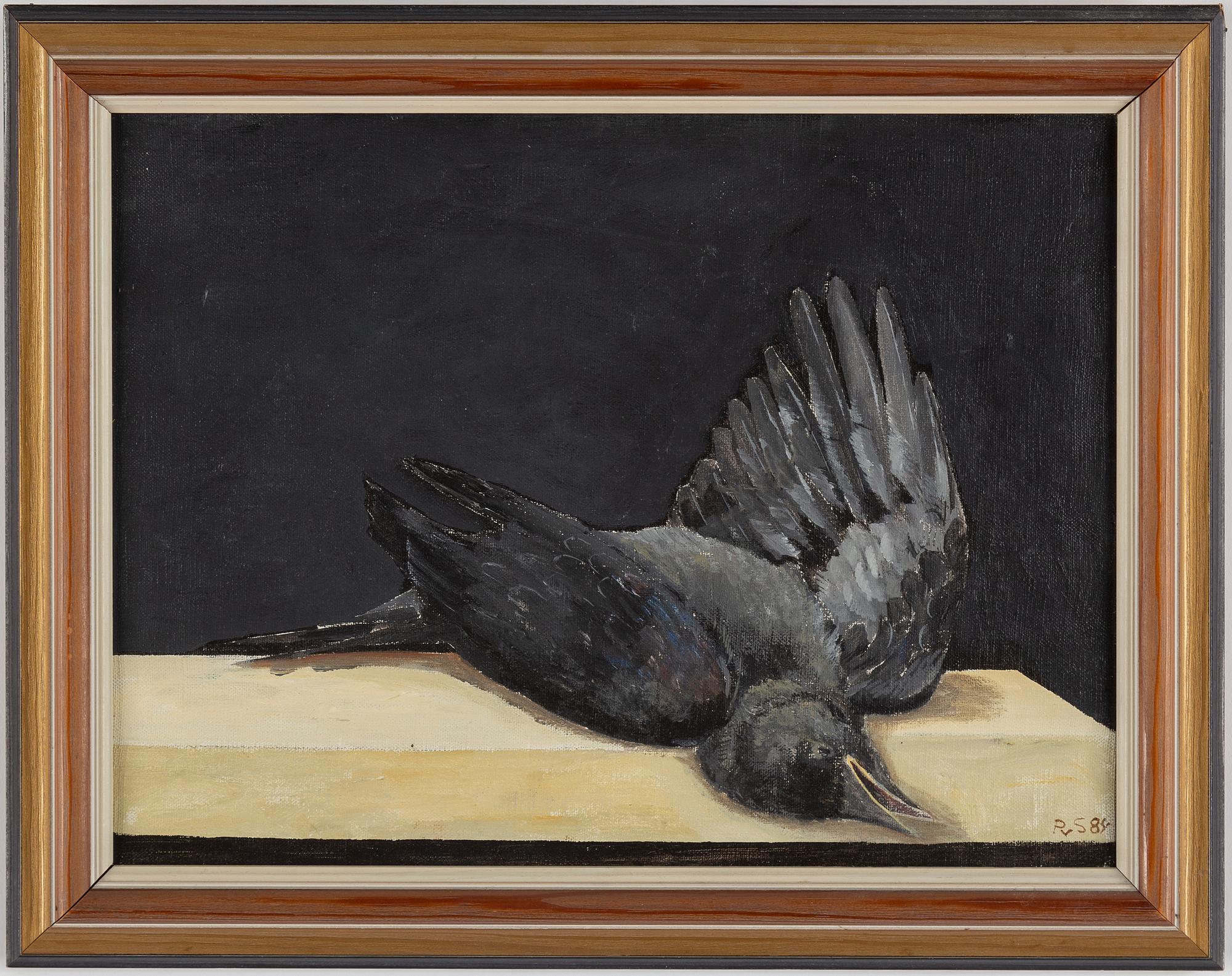 Philip von Schantz, oil on canvas, signed and dated -84. - Bukowskis