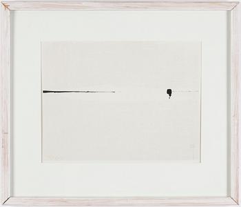 ARNE OLSSON, litografi, monogramsignerad och numrerad 74/200 med ...