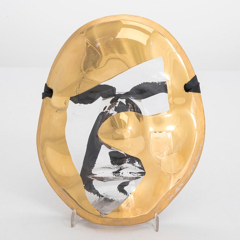 Sini Majuri & Marja Hepo-aho, A glass sculpture 'Humanity'. Signed Sini ...