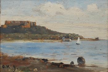 Olof Hermelin, Ruins of Borgholm Castle. - Bukowskis