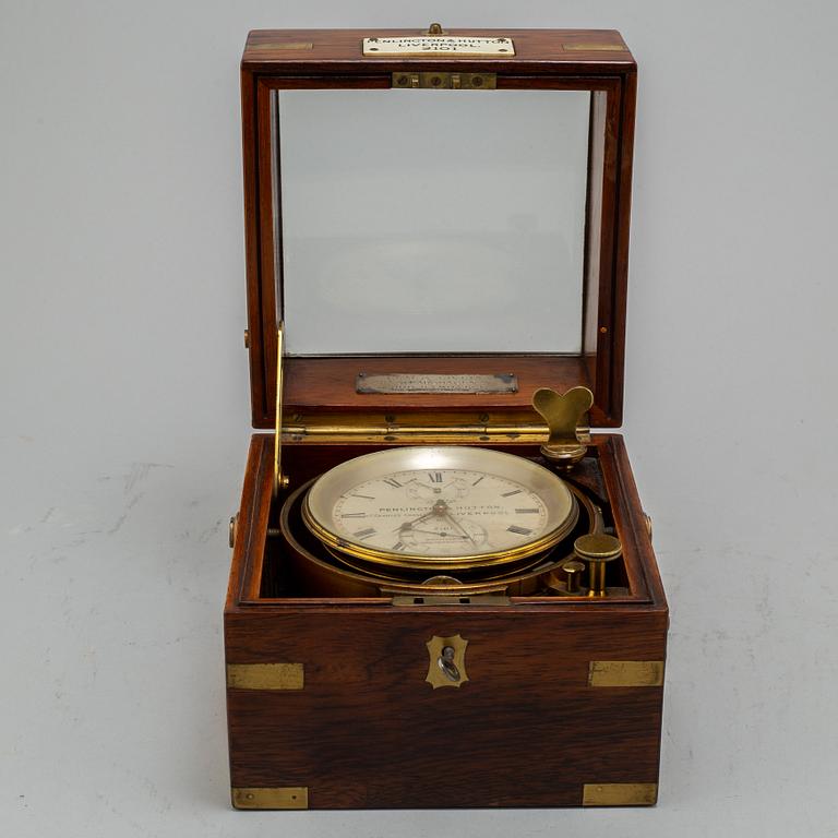 A Penlington & Hutton marine chronometer, Liverpool, second half of the ...
